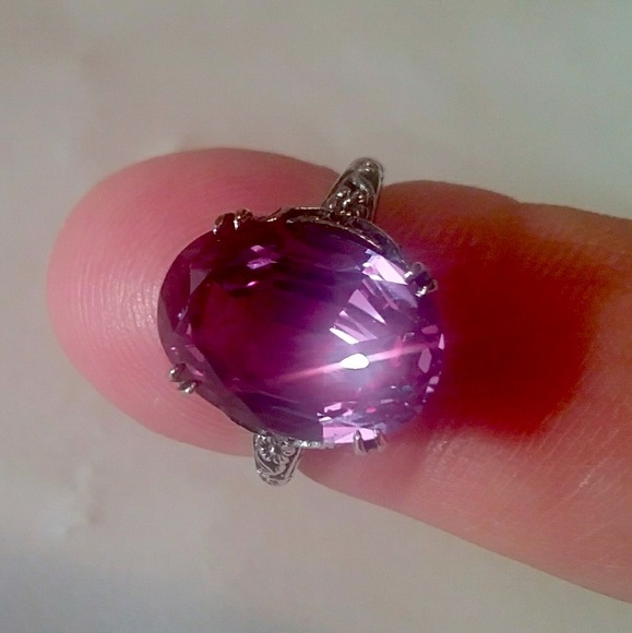 Jewelry | 5ct Alexandrite 925 Sterling Silver Ring 6 | Poshmark